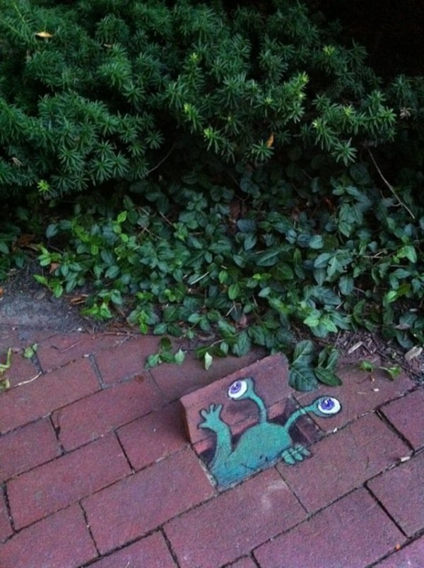 Chalk Art by David Zinn (28 photos) – A Collection 1 | STREET ART UTOPIA