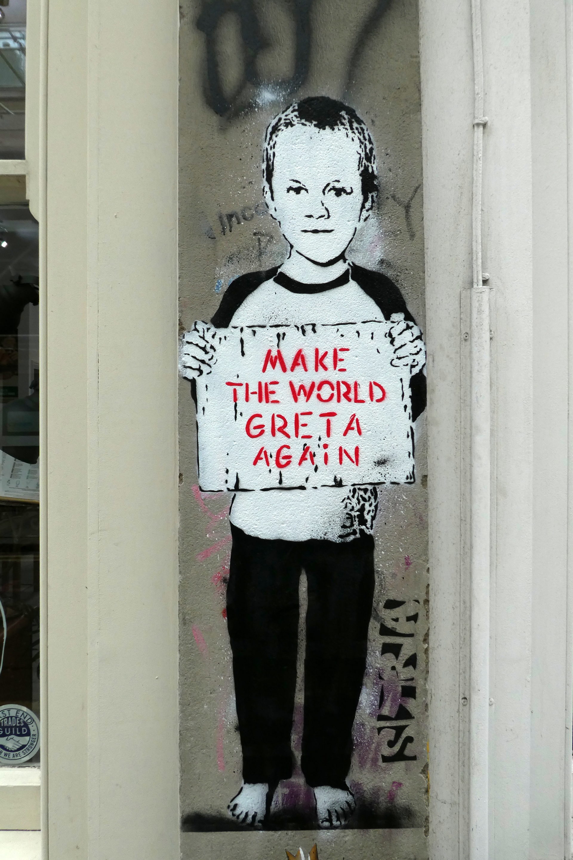 Make the world Greta again – Climate Change | STREET ART UTOPIA