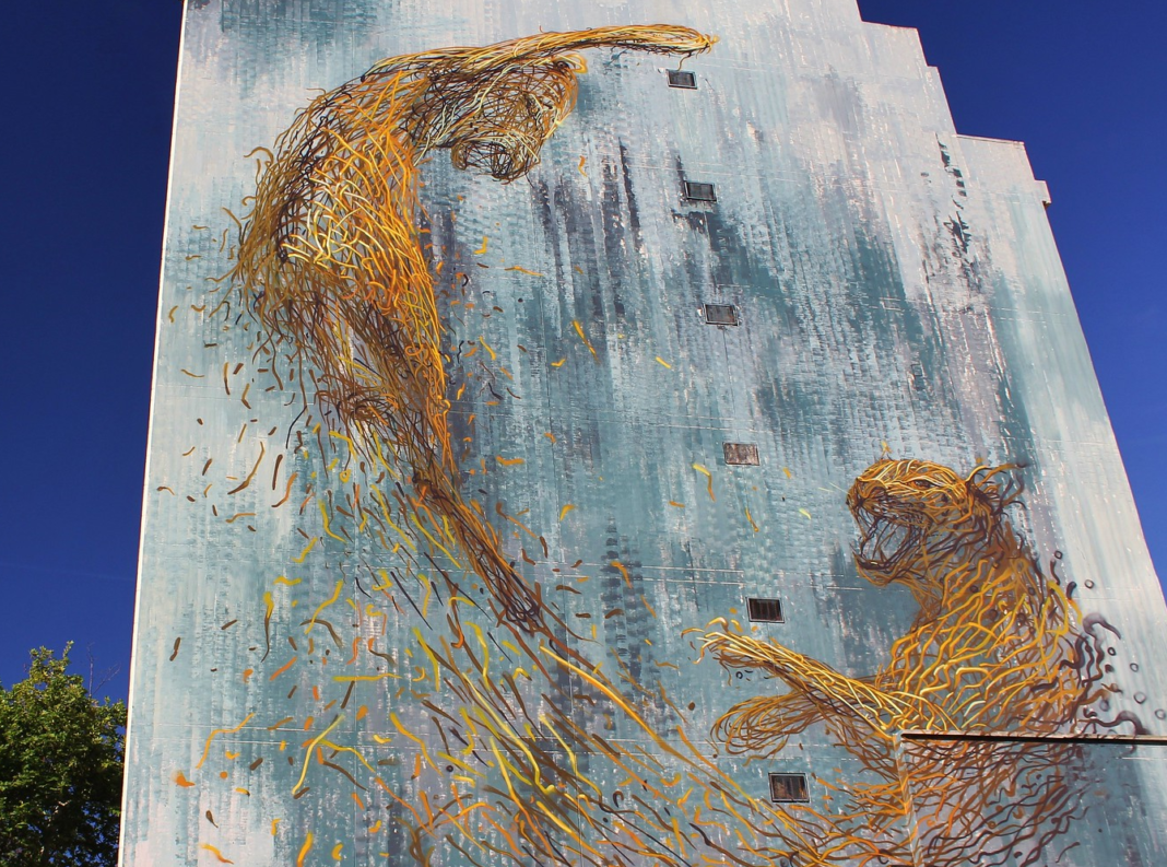 Street Art by DALeast - In Paris, France - STREET ART UTOPIA