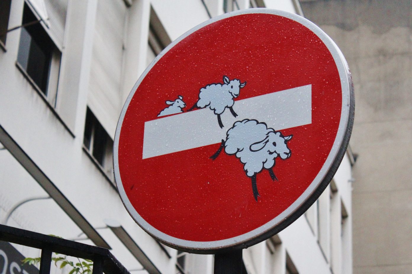 Street (sign) Artist CLET – In Paris and Bretagne, France (9 photos ...