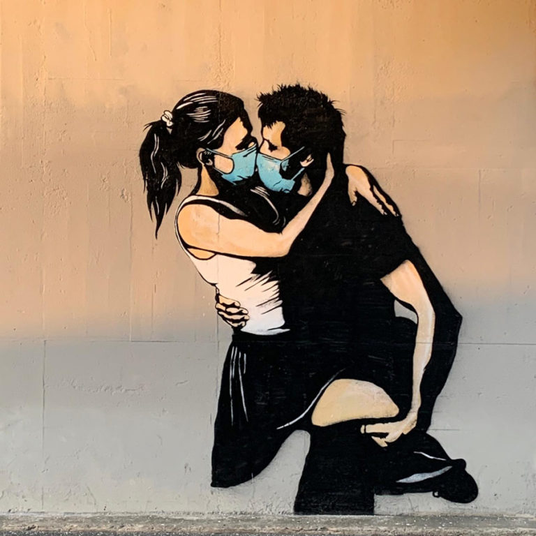 The Lovers – Street Art by Pøbel in Bryne, Norway (3 photos) | STREET ...