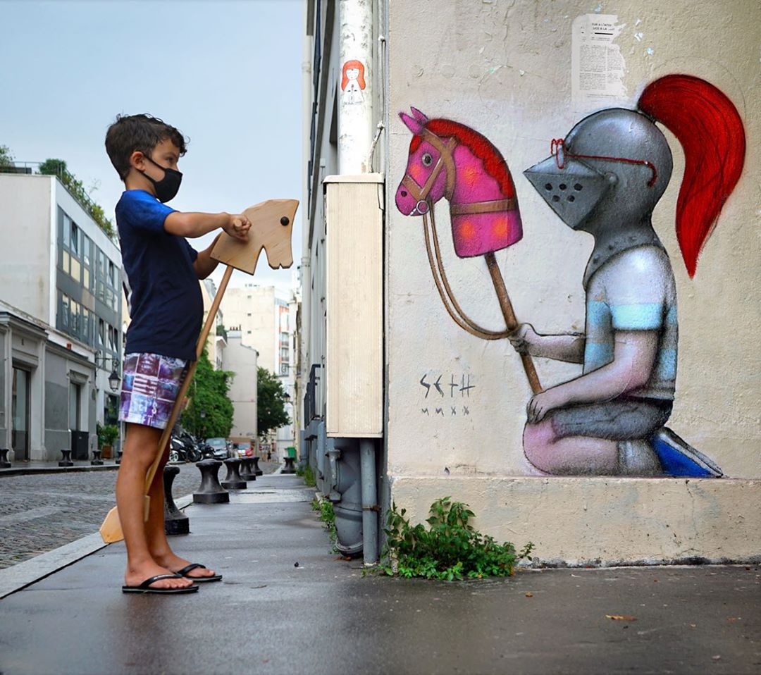 Seth – Face covering required (5 photos) | STREET ART UTOPIA
