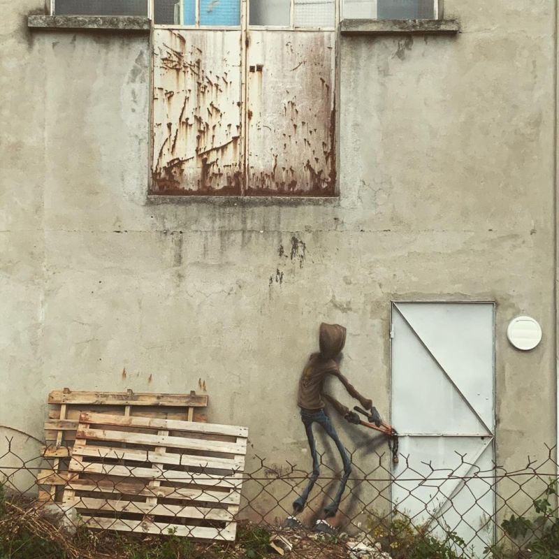 Street Artist MAYE in Aurillac | STREET ART UTOPIA