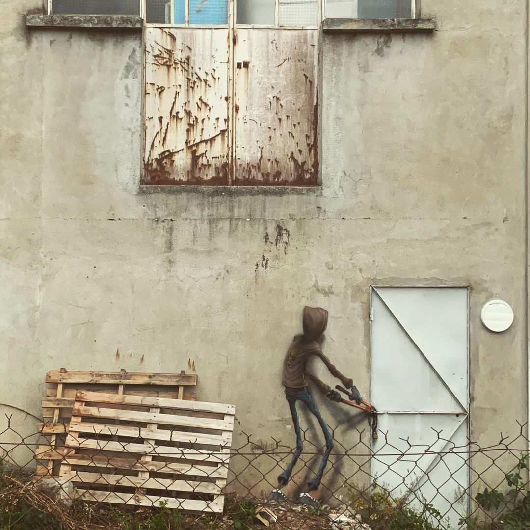 Street Artist MAYE in Aurillac | STREET ART UTOPIA