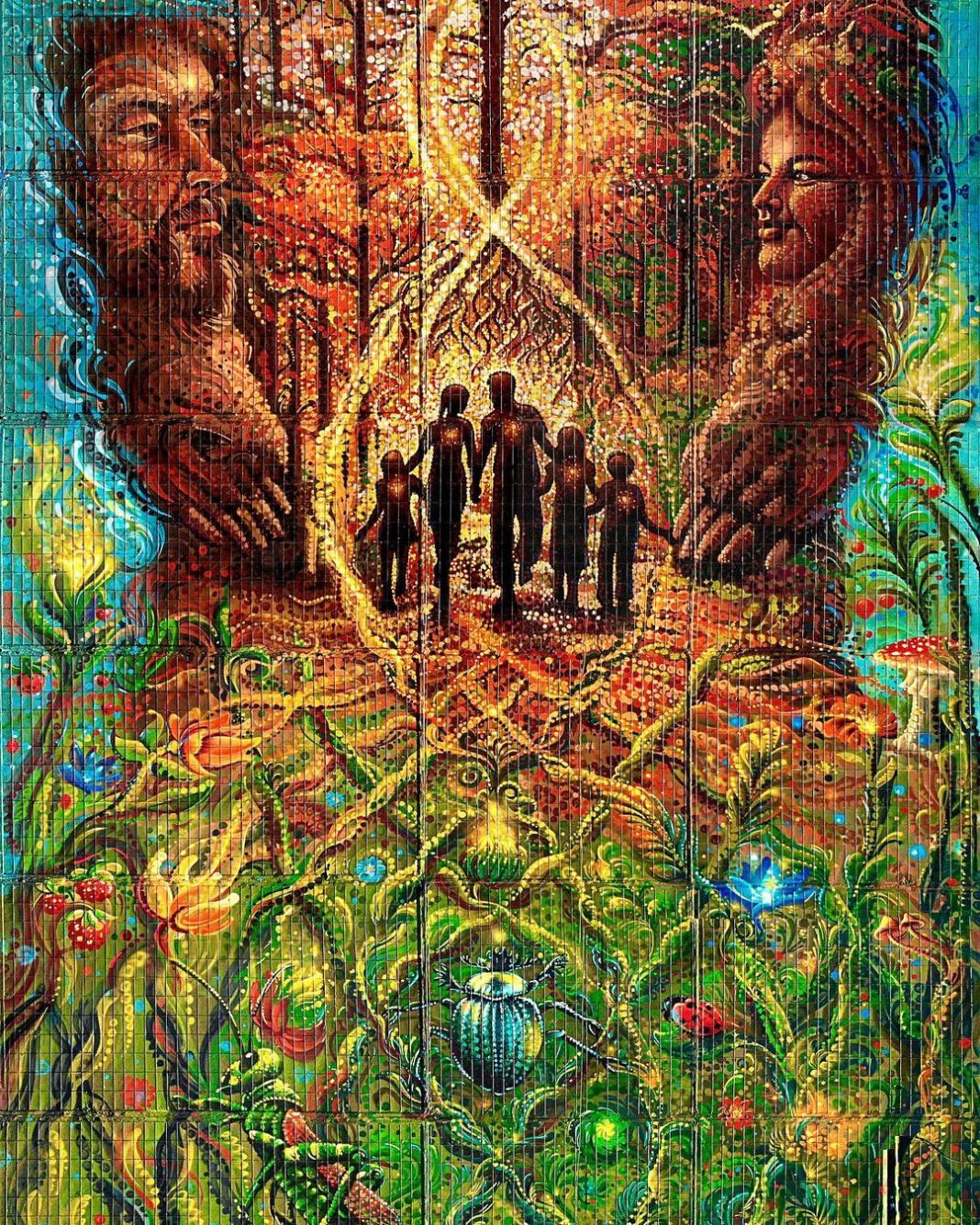 “Forest guardian” by Bozik in Miass, Russia | STREET ART UTOPIA