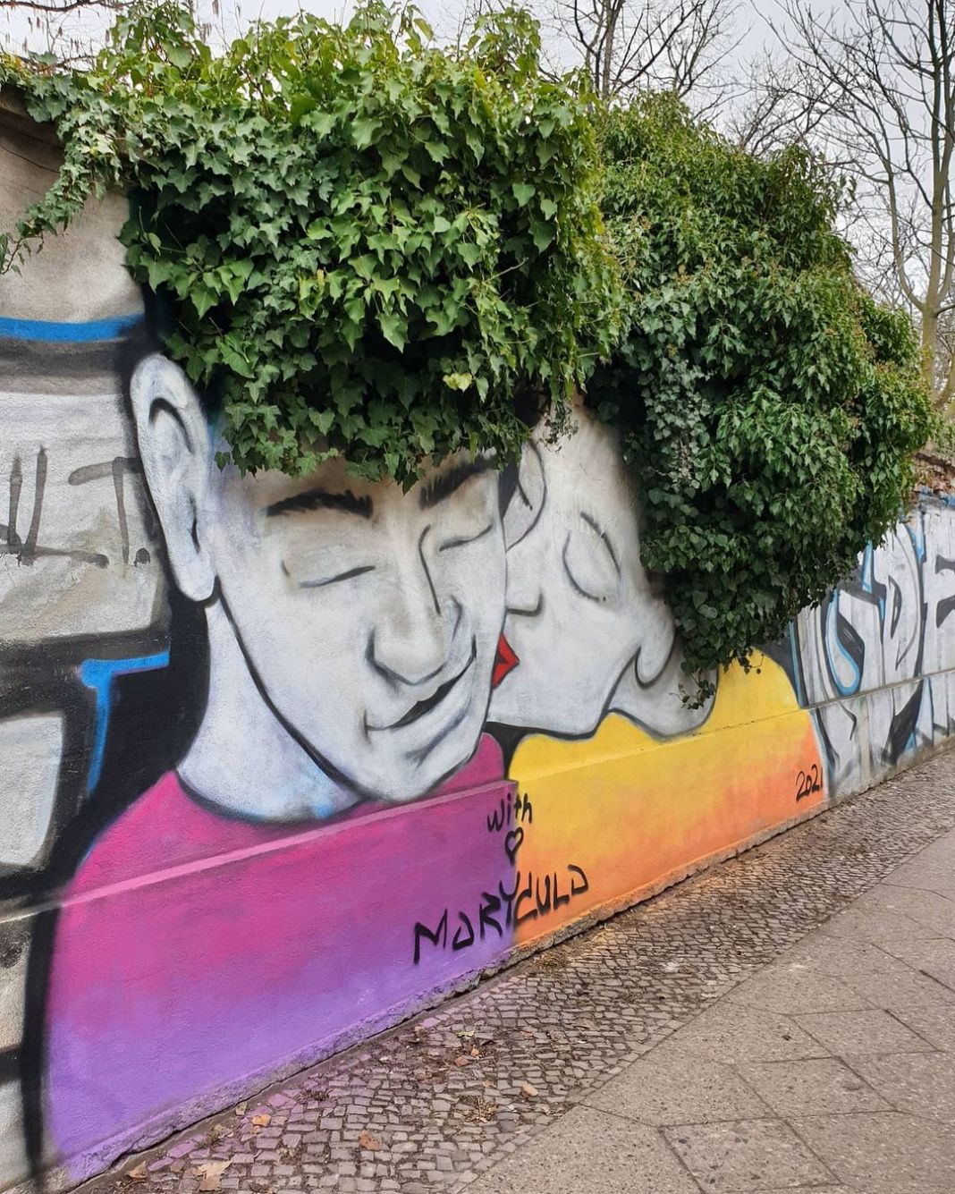 “Mural for Peace” by Marycula in Berlin, Germany | STREET ART UTOPIA