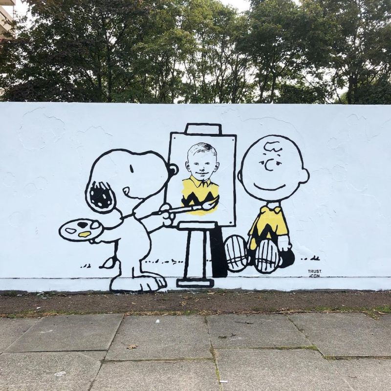 Snoopy! By TRUST. iCON in London | STREET ART UTOPIA
