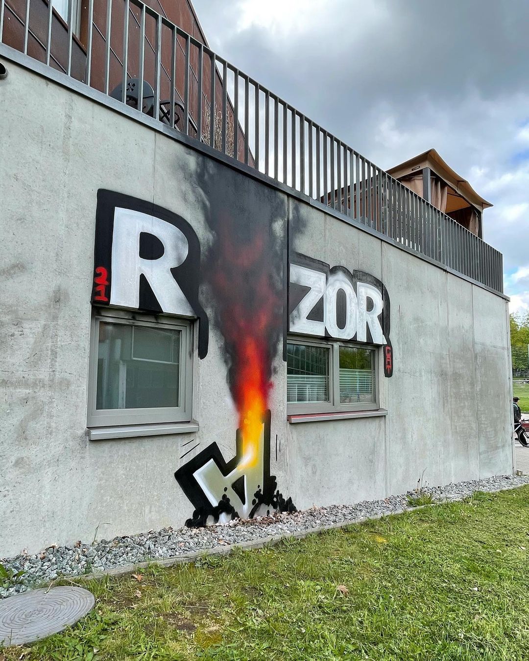 Graffiti by RAZOR in Germany | STREET ART UTOPIA