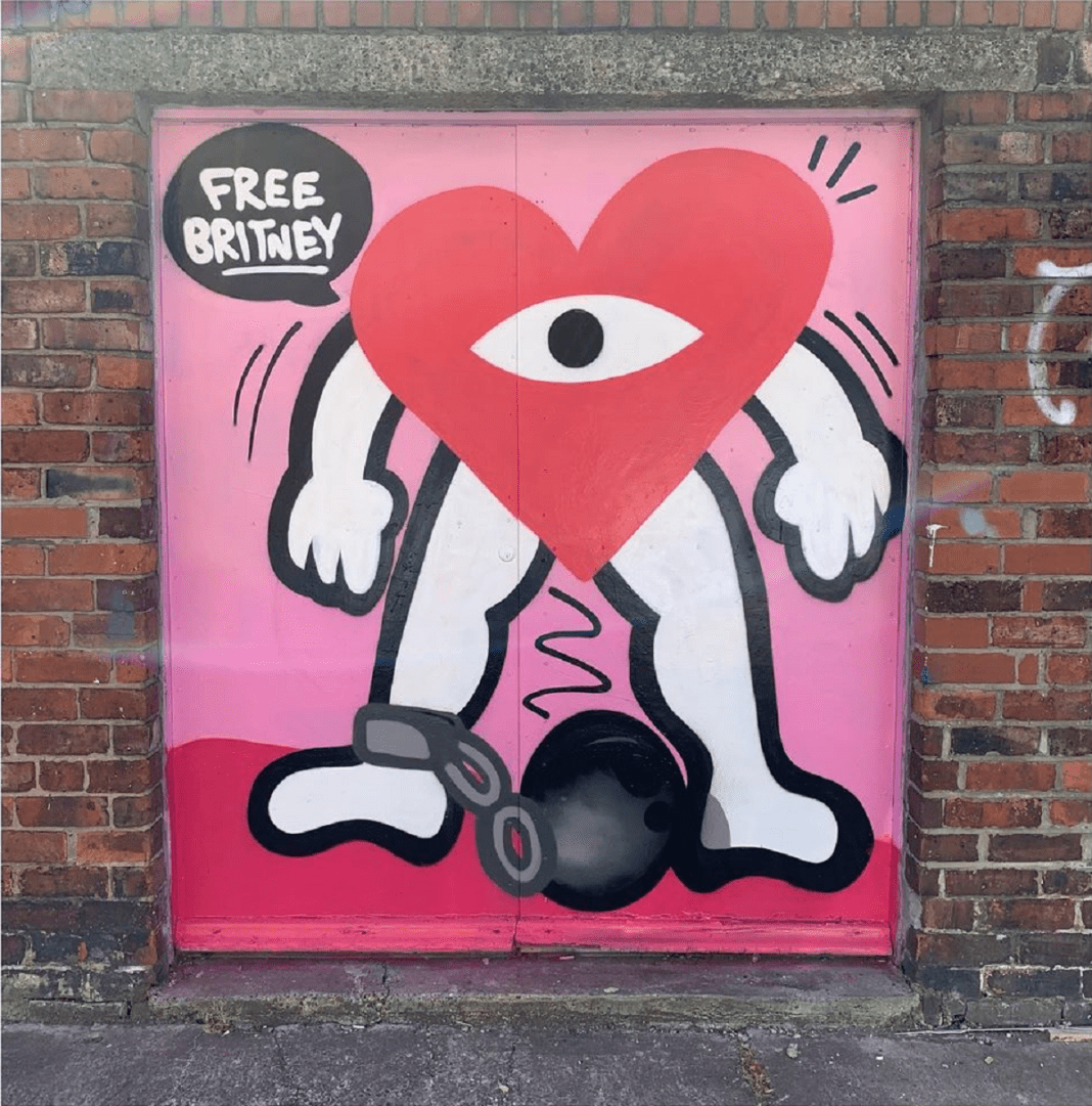 Free Britney - By Mul at Heaton Road - STREET ART UTOPIA
