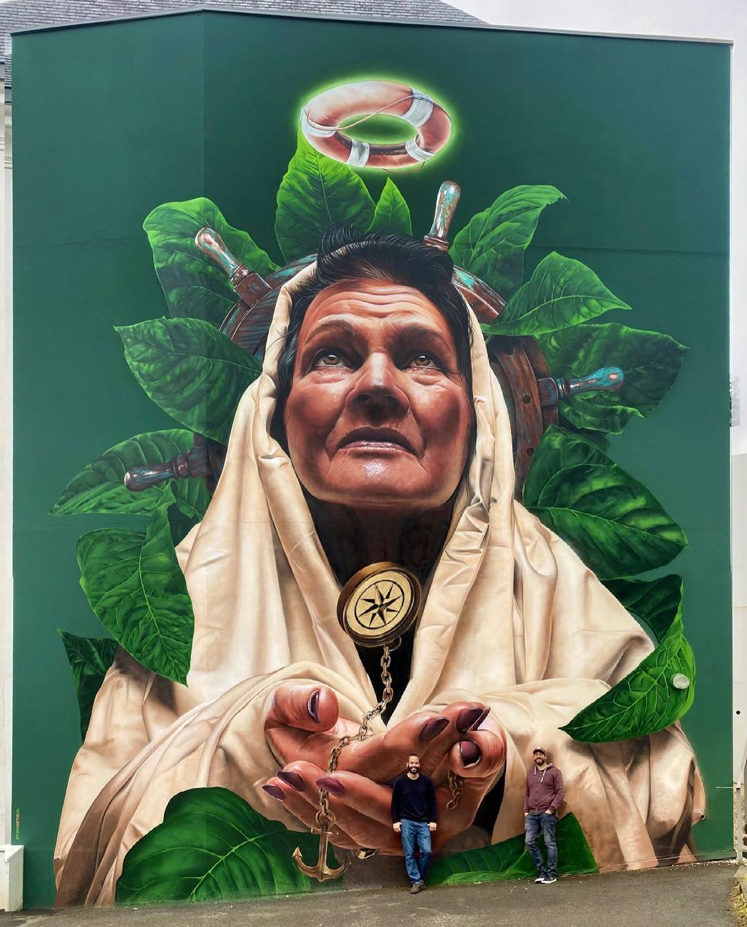 Safe return – Mural by Studio Giftig in Morlaix, France | STREET ART UTOPIA