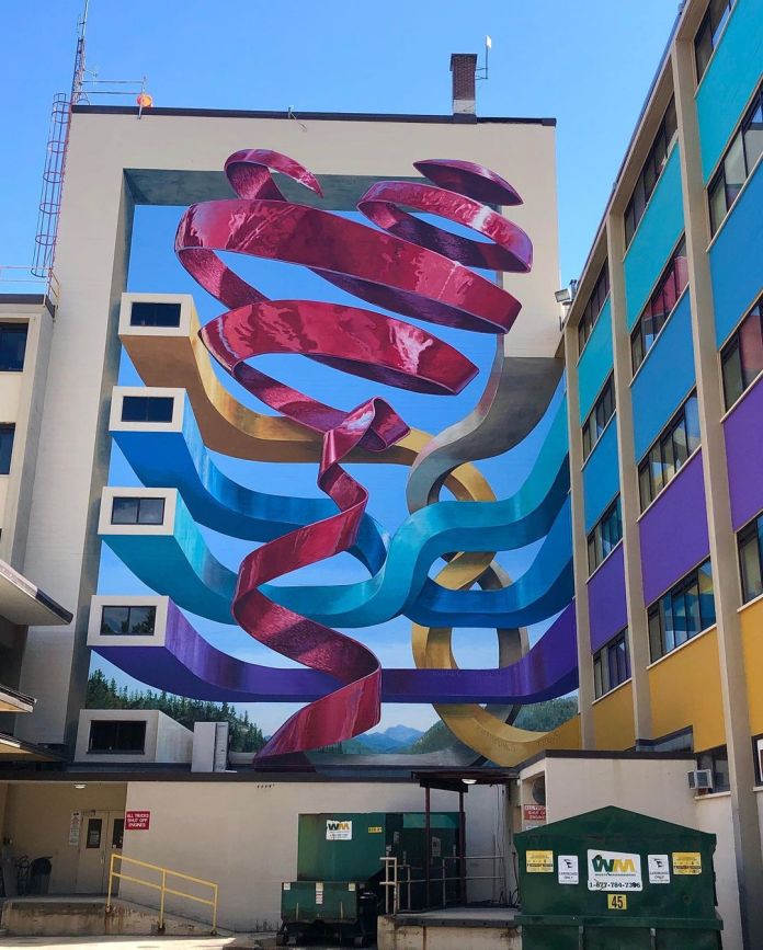 By Tyler Toews in Trail British Columbia, Canada | STREET ART UTOPIA