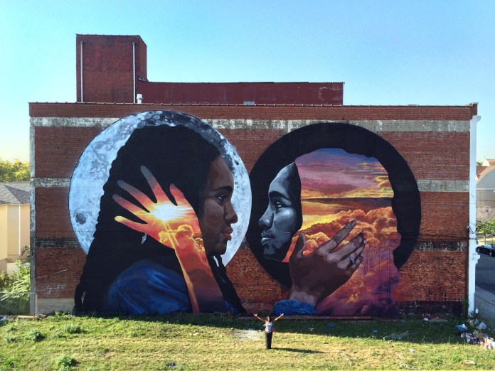 ‘The Reflective Black Body’ – Mural by Layqa Nuna Yawar in Newark, New ...
