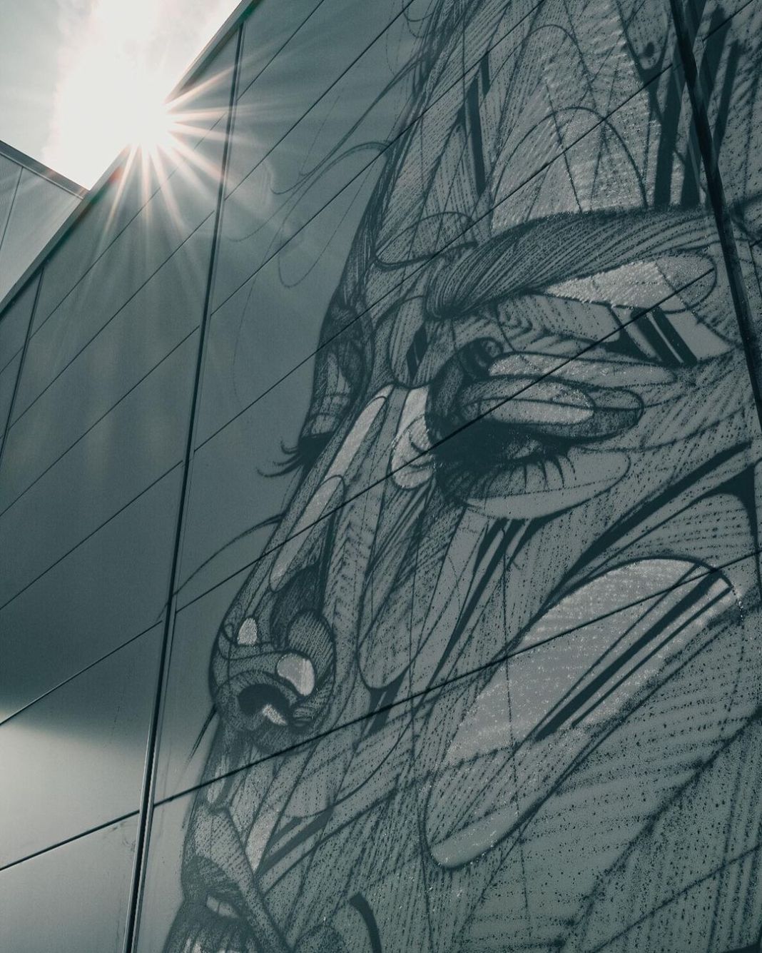 "Werushka" by HOPARE in Paris, France - STREET ART UTOPIA