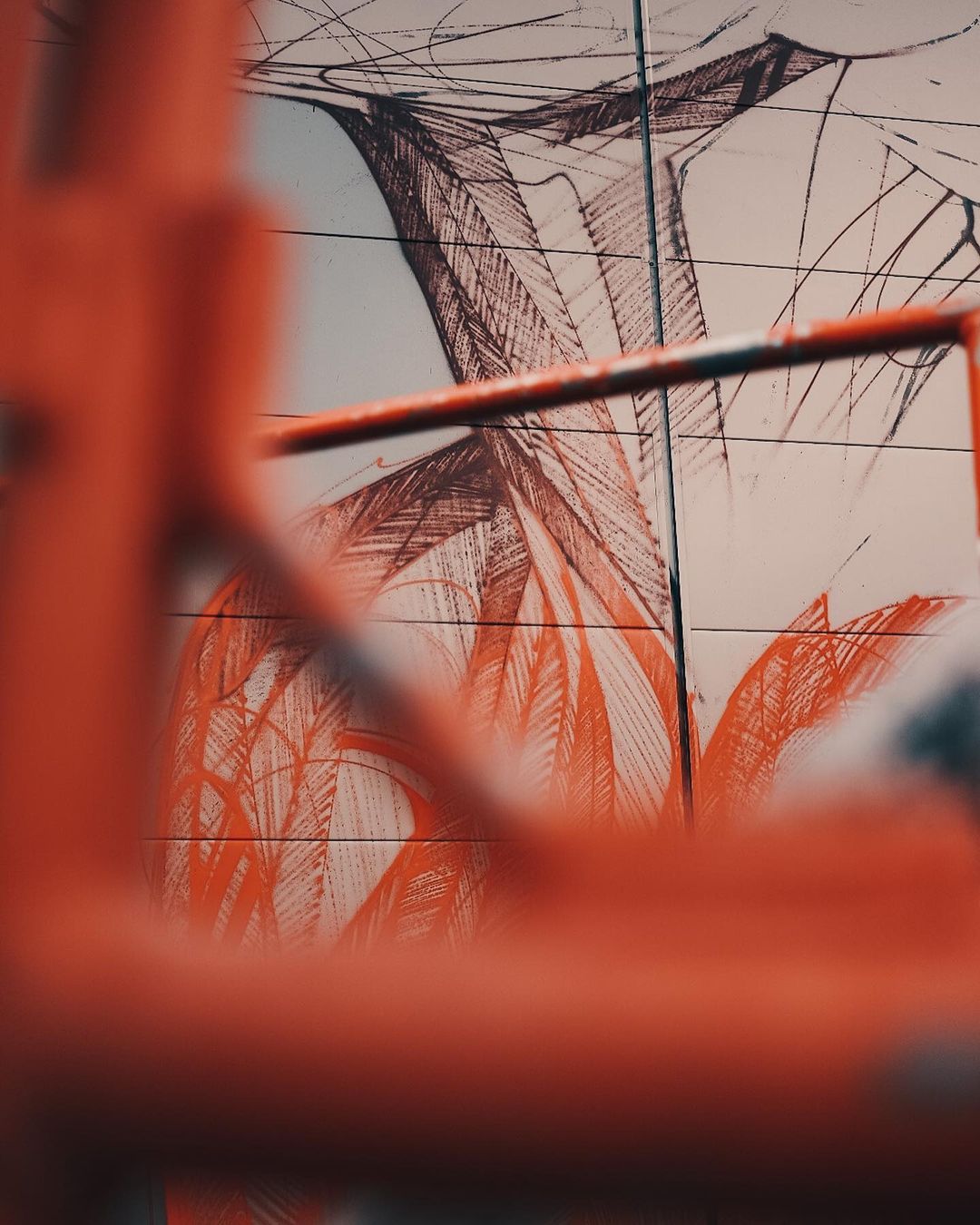 "Werushka" by HOPARE in Paris, France - STREET ART UTOPIA