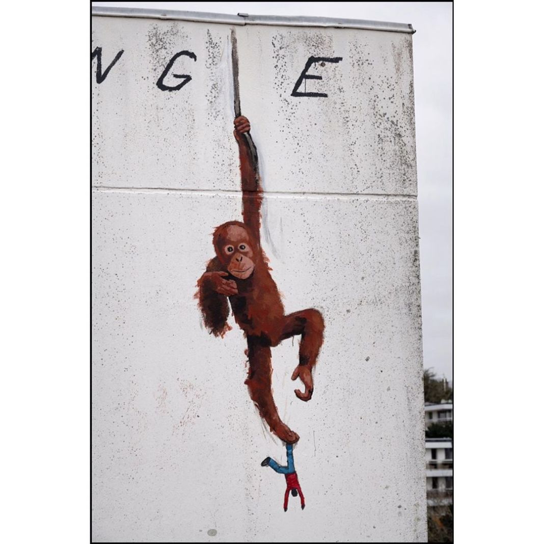 REPUBLIC OF MONKEY human business (by WAR! in Vannes, France) | STREET ...