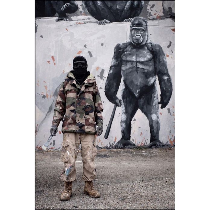 REPUBLIC OF MONKEY human business (by WAR! in Vannes, France) | STREET ...