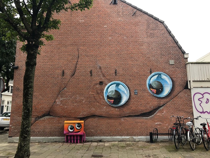 3 eye murals in The Netherlands by Jan Is De Man | STREET ART UTOPIA