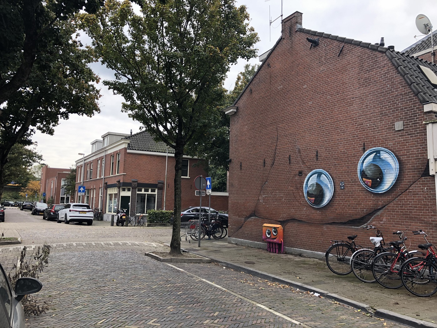 3 eye murals in The Netherlands by Jan Is De Man | STREET ART UTOPIA