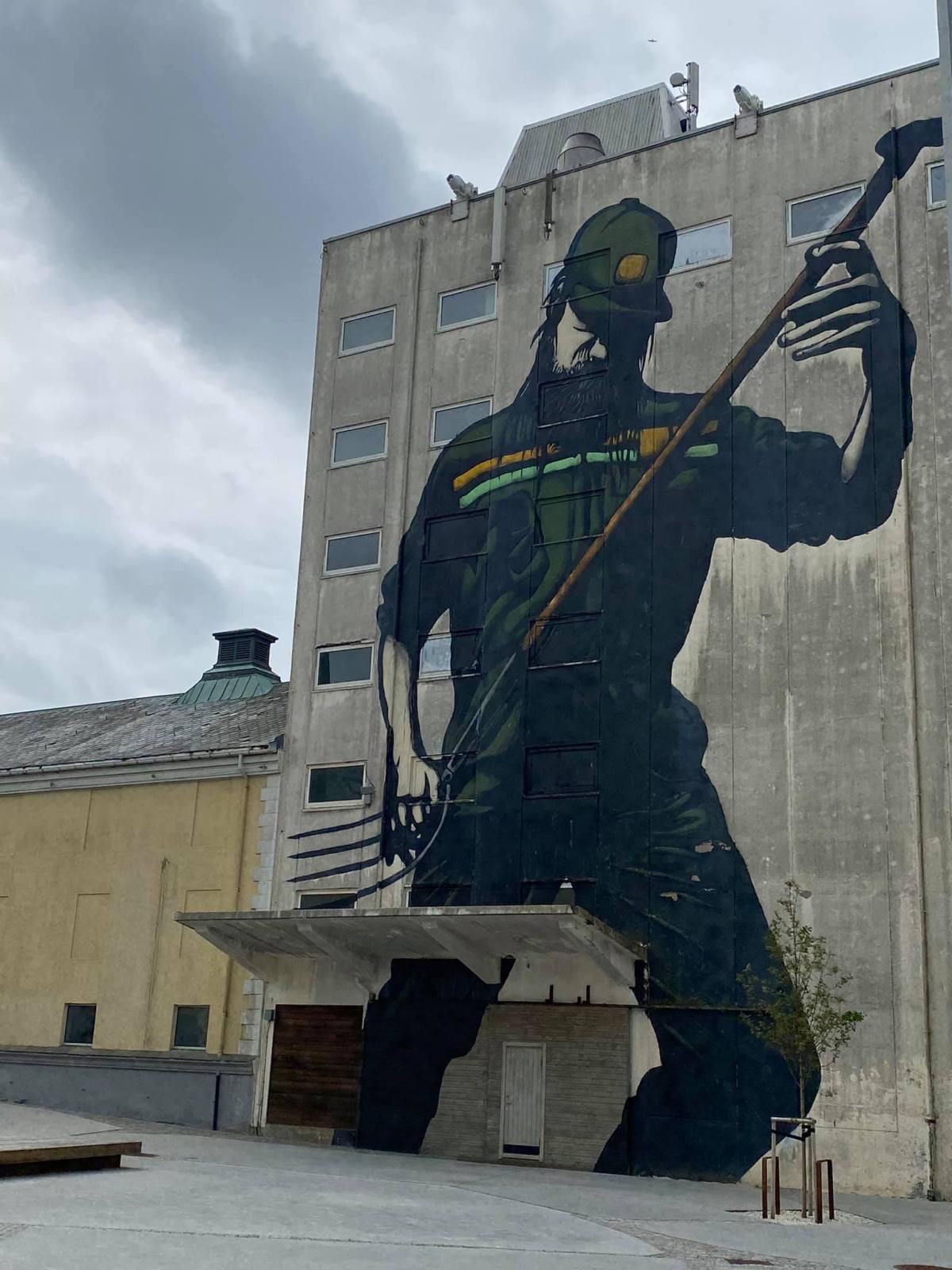 Rockfarmer by PØBEL in Bryne, Norway | STREET ART UTOPIA