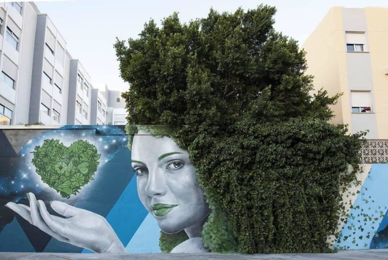 When Street Art Meets Nature (40 Photos) - STREET ART UTOPIA