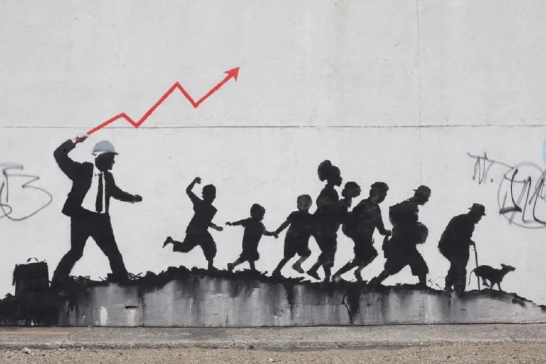 Banksy on Capitalism: Challenging Inequality and Consumerism Through ...
