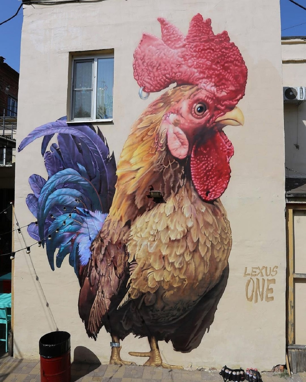 Chicken Punk (in Novgorod, Russia) | STREET ART UTOPIA