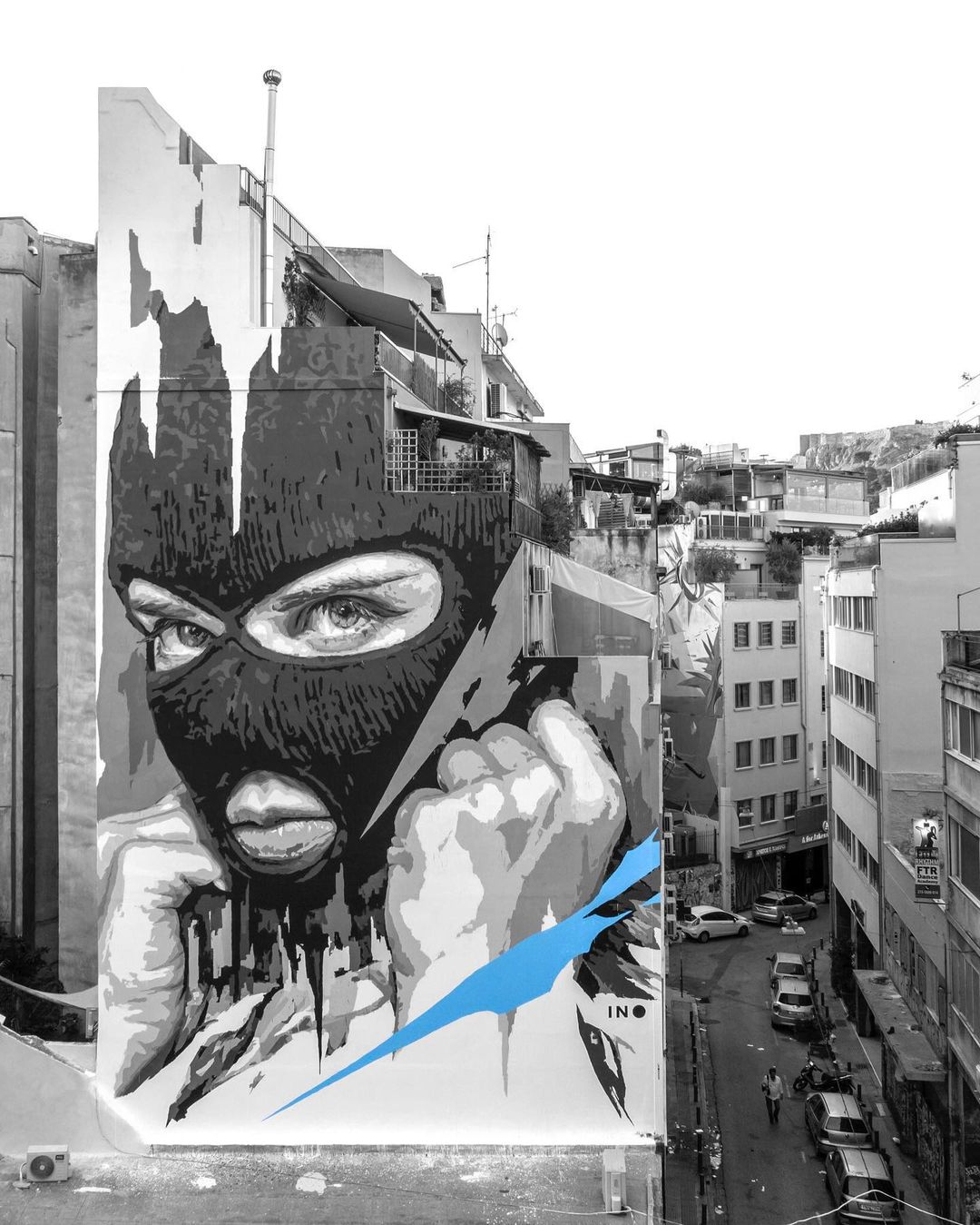“Apocalypse now” by INO in Athens (3 photos) | STREET ART UTOPIA