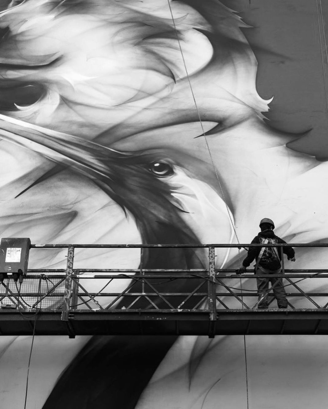 Mural by SATR in Solnechnodolsk, Russia | STREET ART UTOPIA