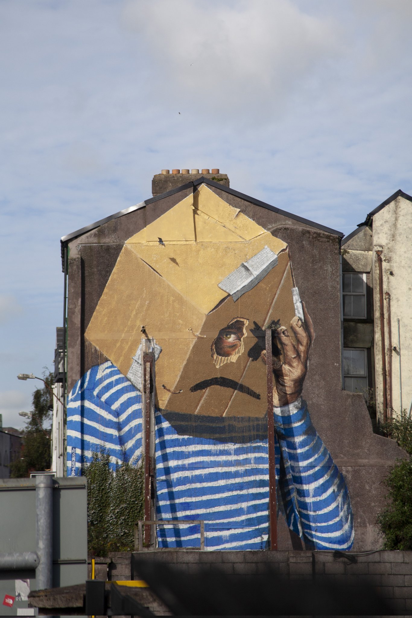 What is home? Mural on the housing crisis in Ireland | STREET ART UTOPIA