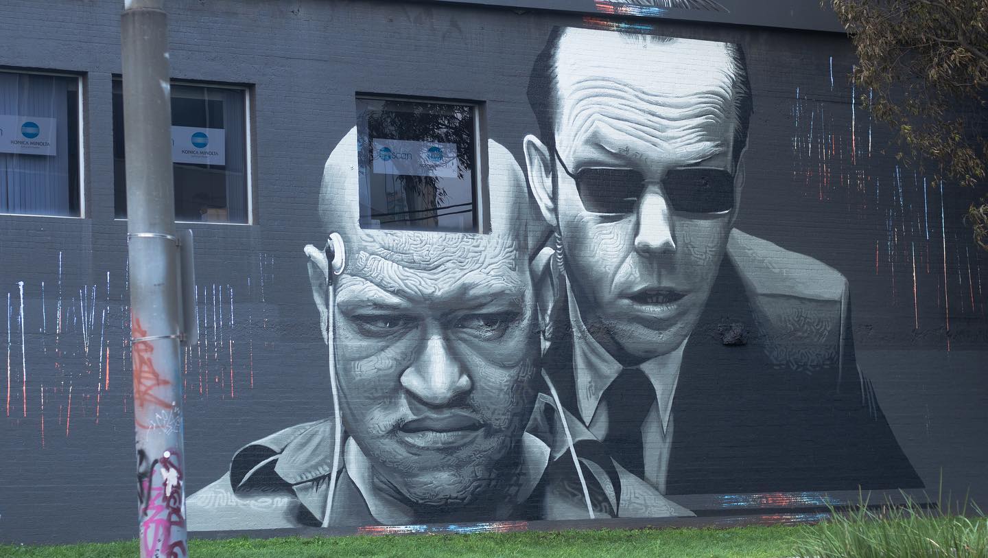 Can you hear me Morpheus? | STREET ART UTOPIA
