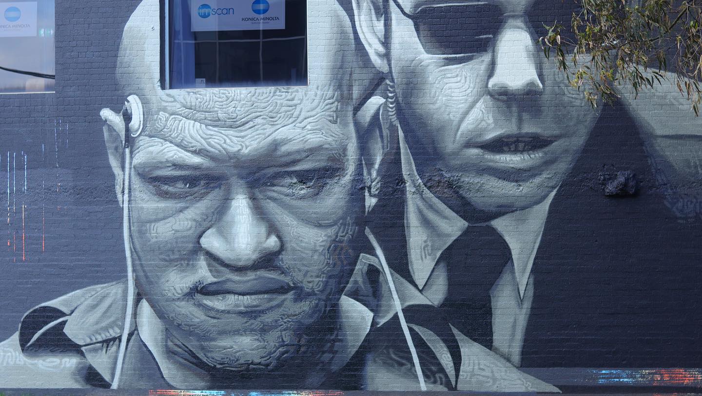 Can you hear me Morpheus? | STREET ART UTOPIA