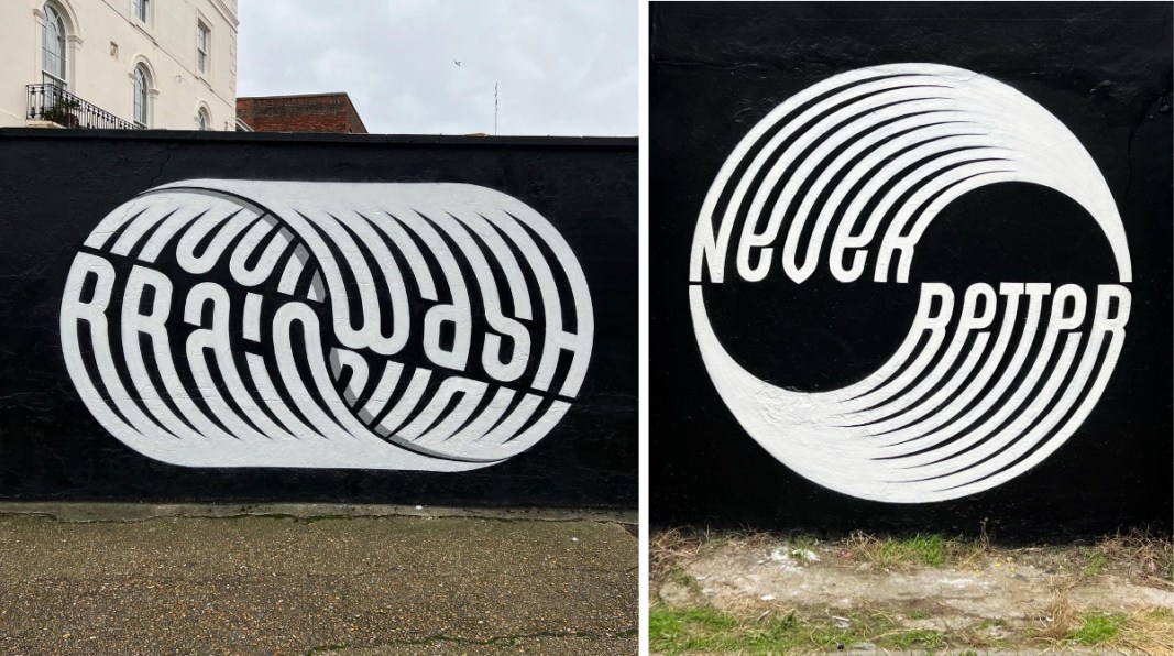3 murals by Gary Stranger in Southsea, Portsmouth, UK | STREET ART UTOPIA