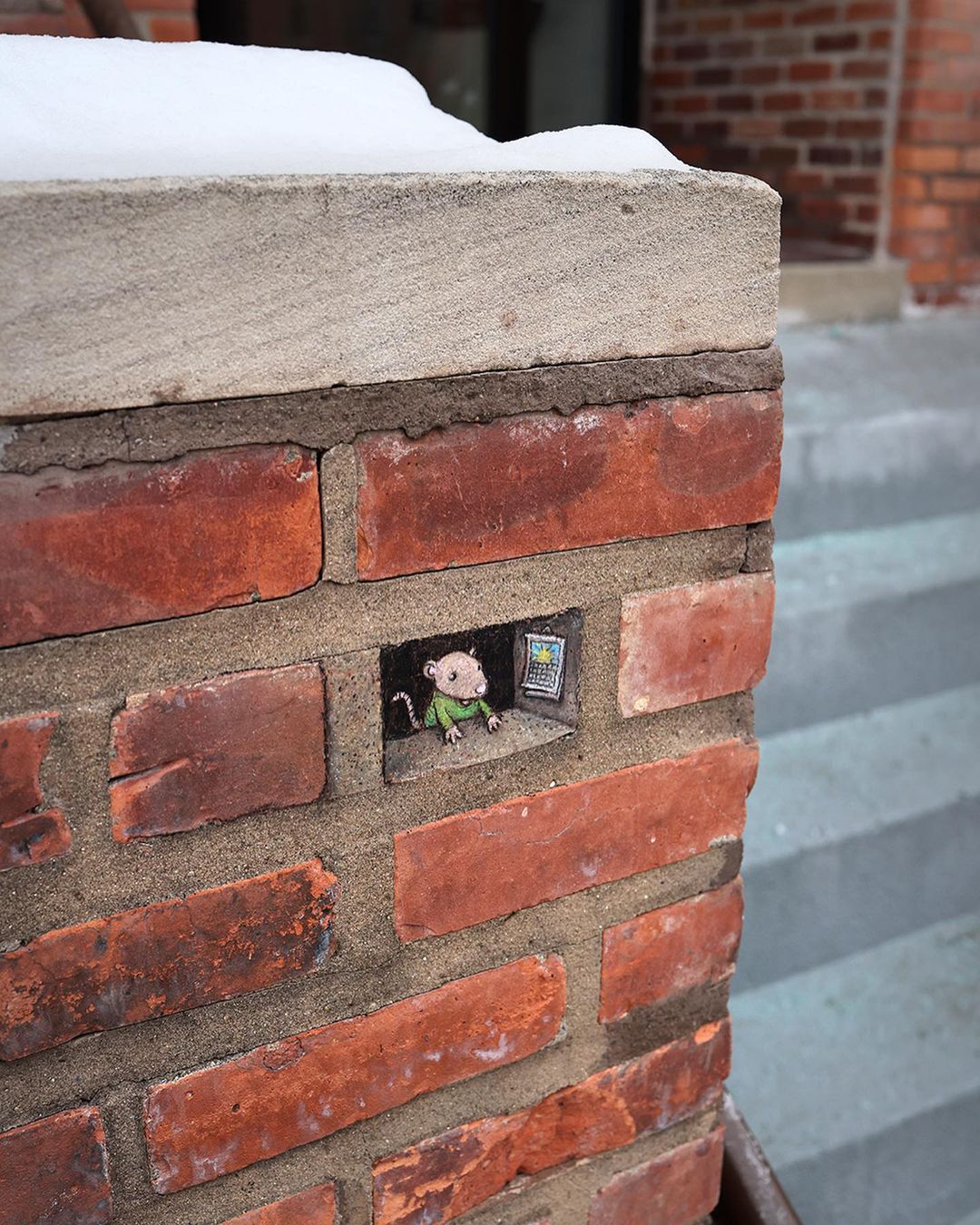 Emile’s current mood: unflinching anticipation | STREET ART UTOPIA