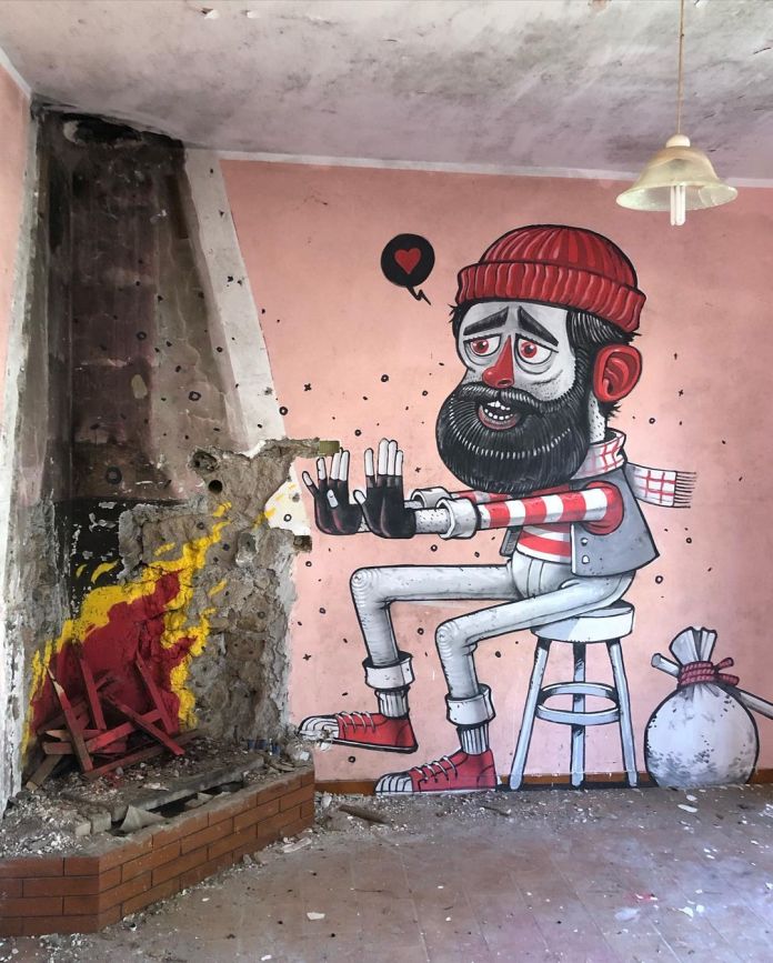 Homeless at home | STREET ART UTOPIA