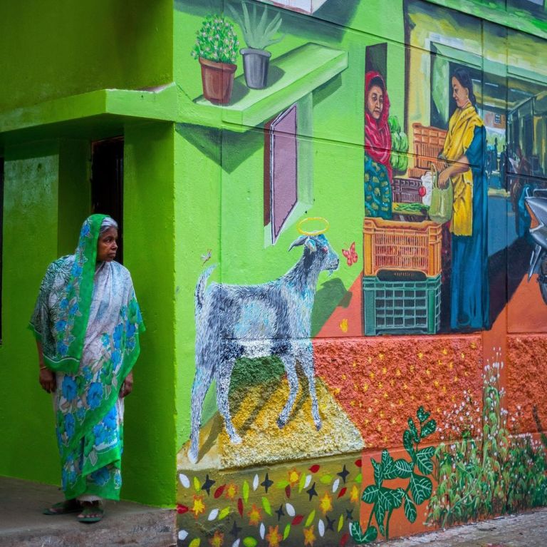 9 pics: Collective Trespassers in Coimbatore, India | STREET ART UTOPIA