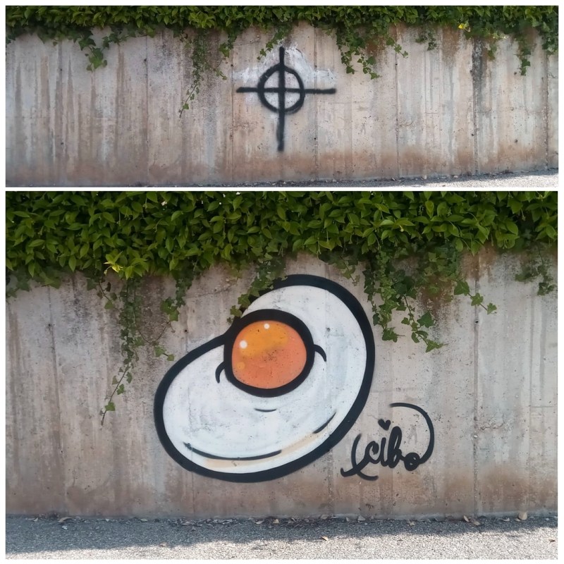 14 pics: Street Artist CIBO use food to spread tasty values | STREET ...