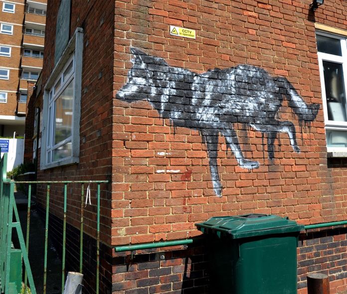 Wolfs in Motion (5 murals) | STREET ART UTOPIA