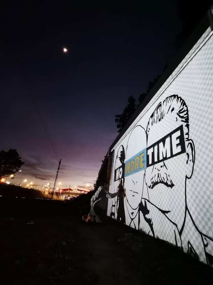 No more time (by TUSE in Gdansk, Poland) | STREET ART UTOPIA