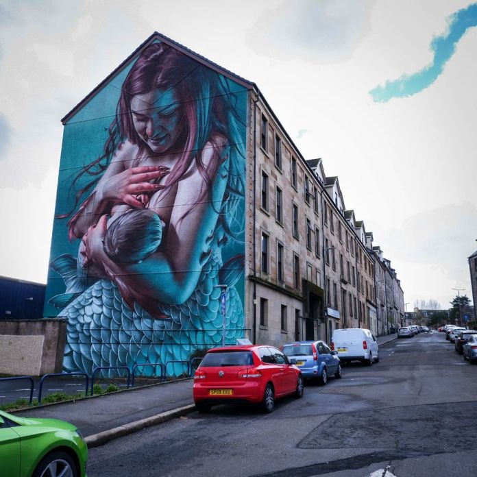 Smug’s Powerful Mural in Greenock, Scotland: A Conversation Starter for ...