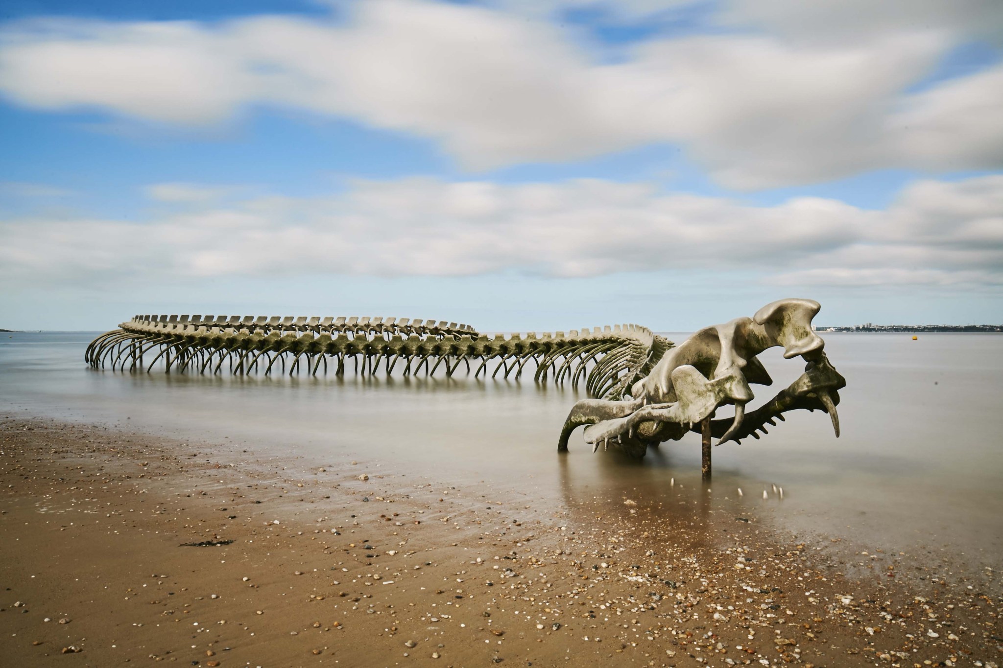 6 pics: Serpent of the Ocean by Huang Yong Ping in Saint-Brevin-les ...
