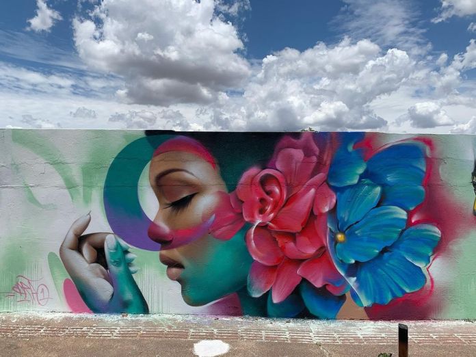 Mural by CarãO Capstyle in Londrina, Brazil | STREET ART UTOPIA