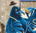 ‘Crows’ by Alain Welter in in Lisbon, Portugal | STREET ART UTOPIA