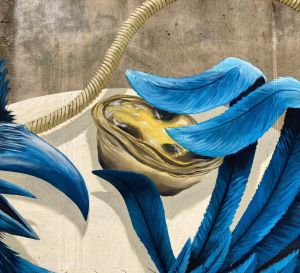 ‘Crows’ by Alain Welter in in Lisbon, Portugal | STREET ART UTOPIA