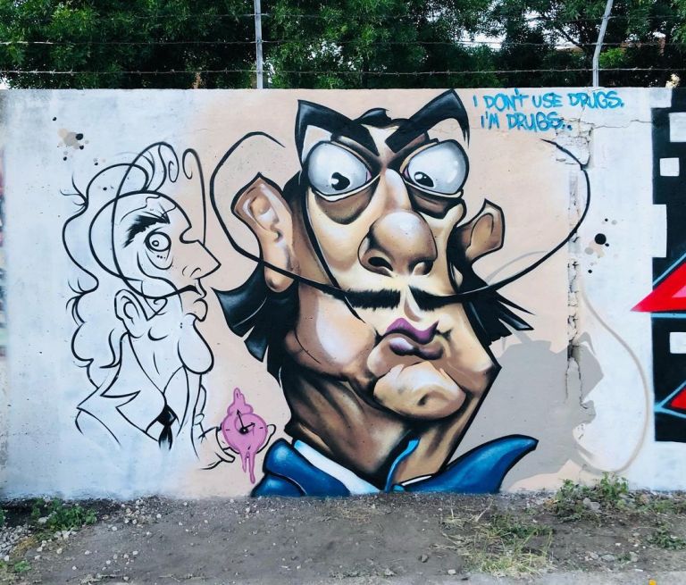 I don’t use drugs. I am drugs | STREET ART UTOPIA