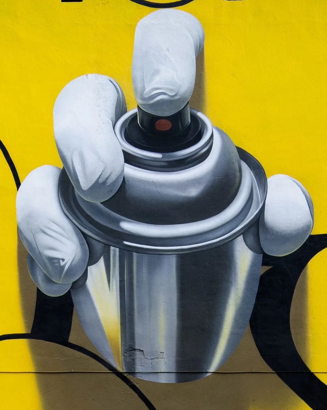 4 pics: Mural by Nuno Viegas at Bring The Paint festival 2022 in ...