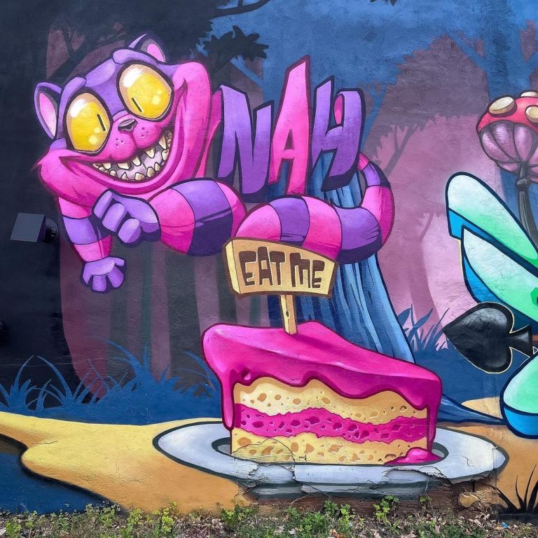 Woak in Wonderland | STREET ART UTOPIA