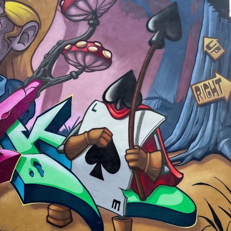 Woak in Wonderland | STREET ART UTOPIA