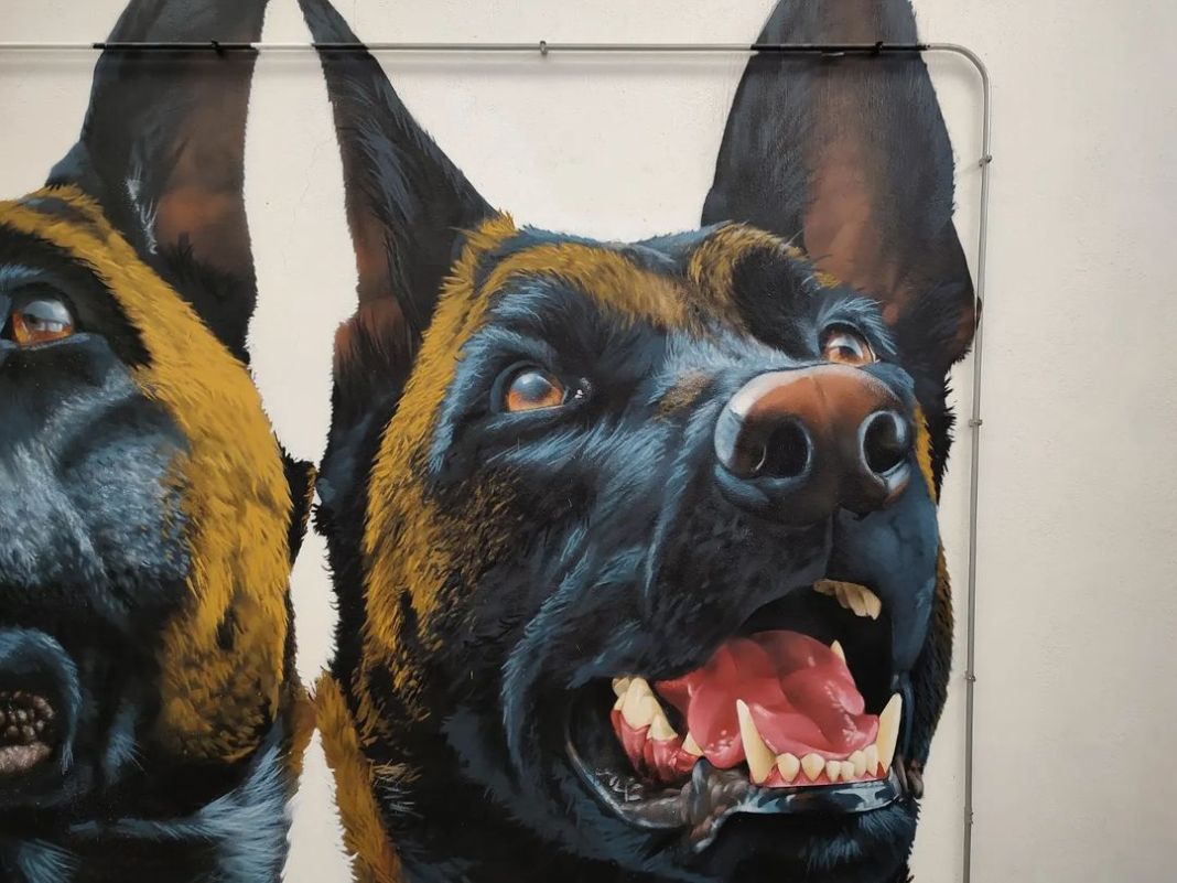 7 pics: Dog mural by Trepo Parker in Mexico City for Black Dog | STREET ...