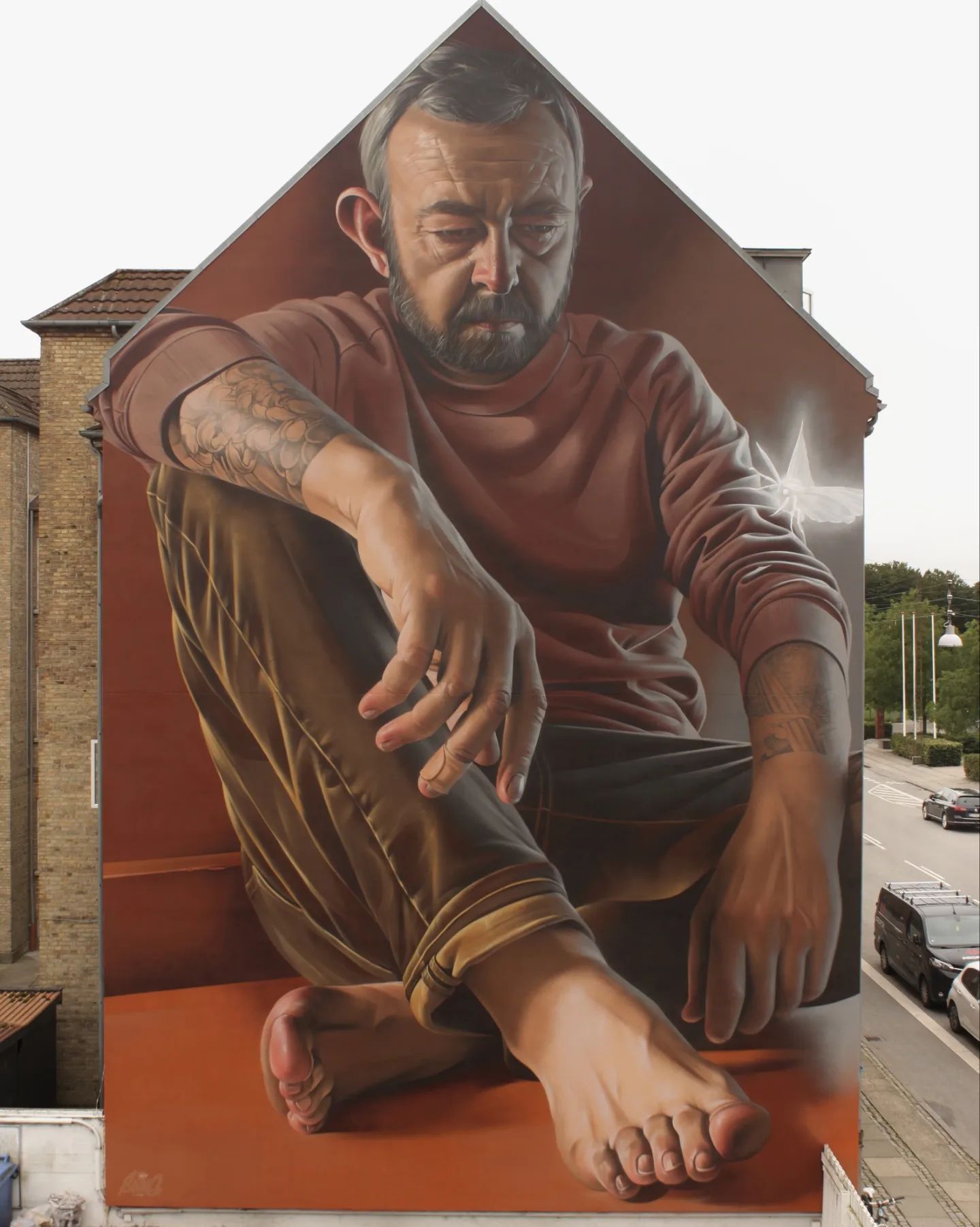 4 pics: Mural by SMUG in Aalborg, Denmark | STREET ART UTOPIA