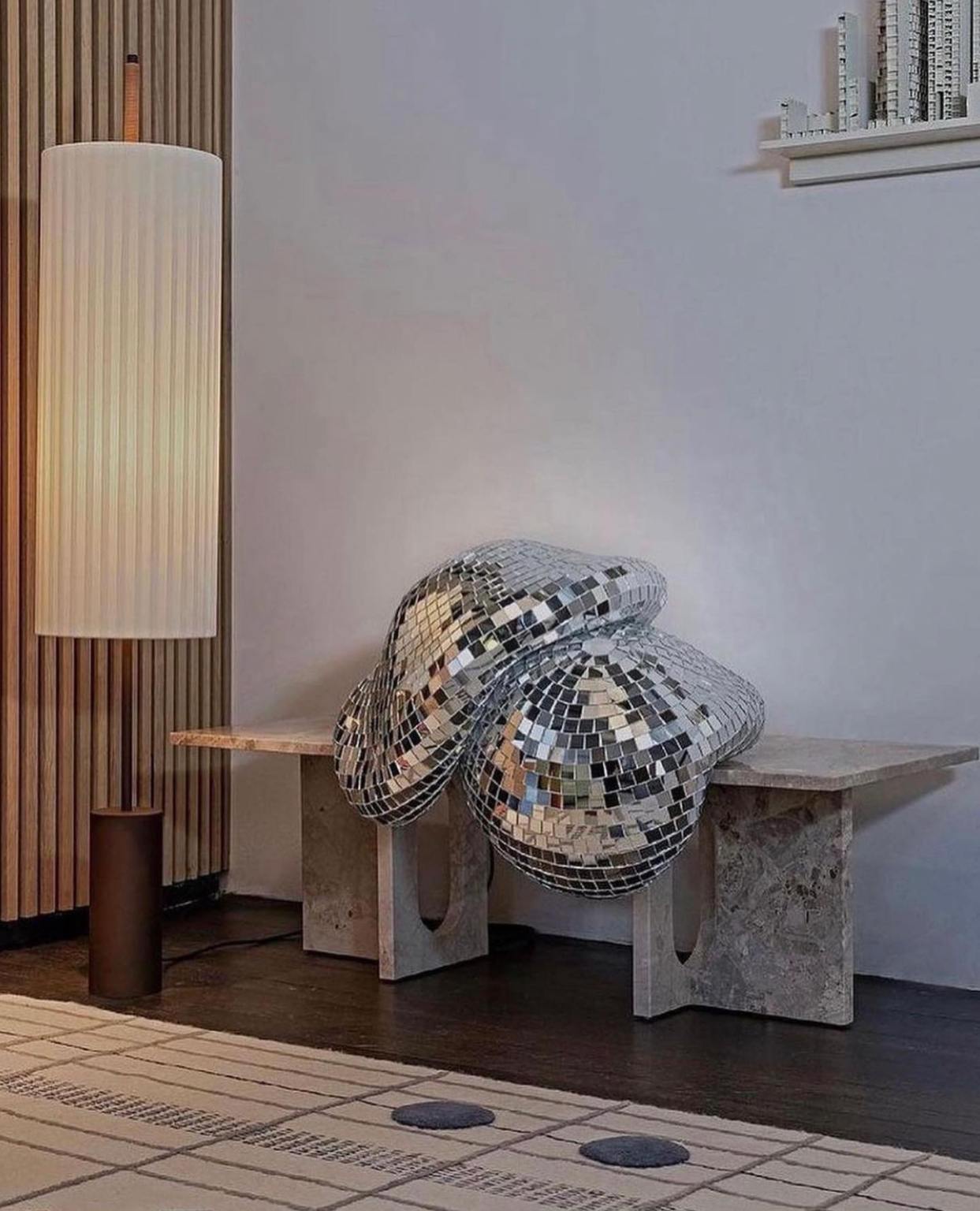 Melting disco balls by ROTGANZEN | STREET ART UTOPIA